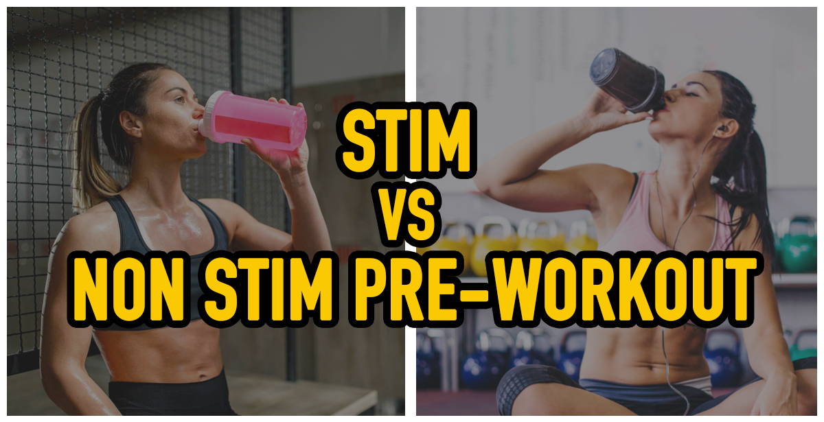 Stim vs Non-Stim Pre-Workout: Is There a Difference? – Torokhtiy Weightlifting